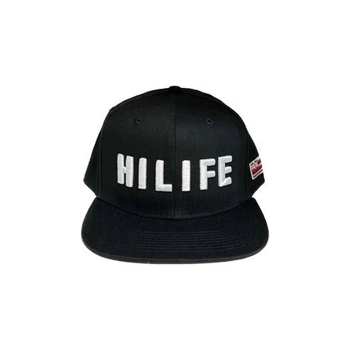HILIFE logo Snapback hats Black(Flag) – HiLifeStore Japan