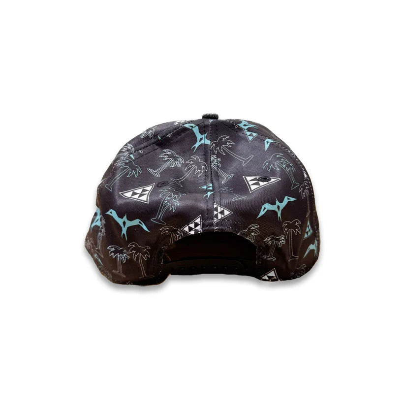 BASIC LOGO SnapBack hats 2Tone Black Denim – HiLifeStore Japan