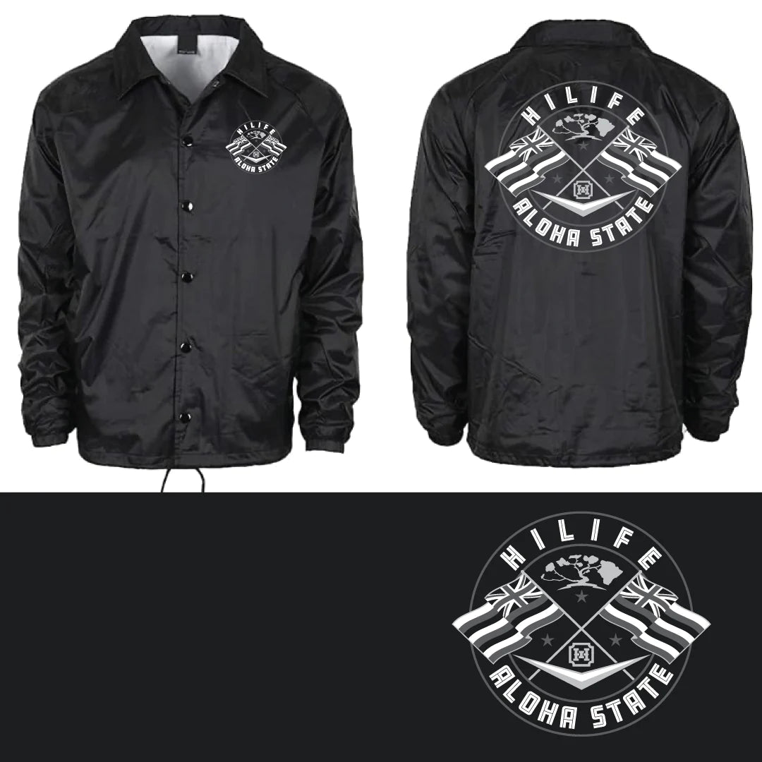 Unisex Coach Jacket Flag – HiLifeStore Japan Unisex Coach Jacket Flag – HiLifeStore Japan
